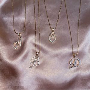 Jewelry | Mini Gold Letter B Initial Necklace | Poshmark